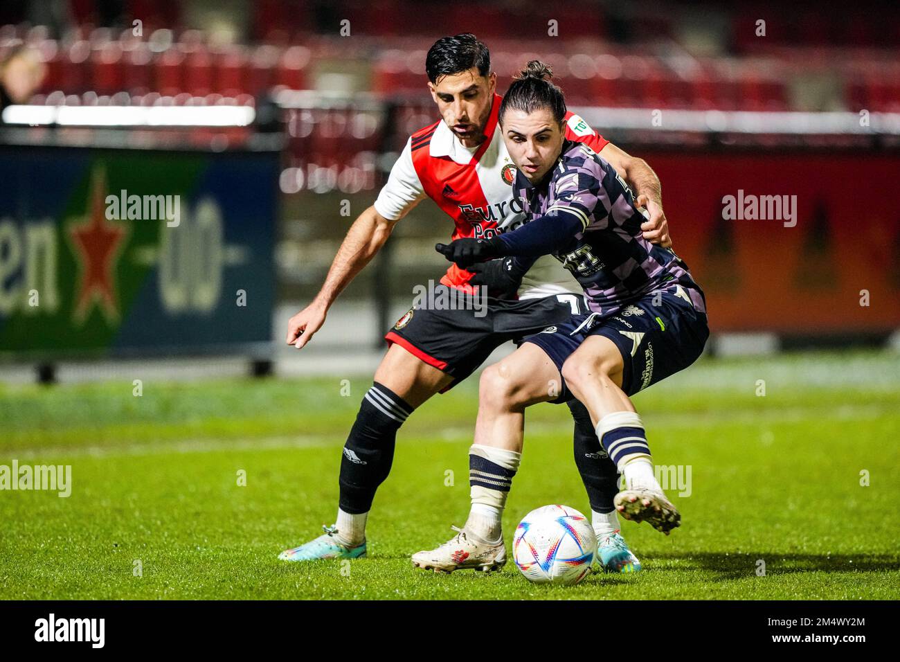 Rotterdam - Alireza Jahanbakhsh of Feyenoord, Aventis Aventisian of Go ...
