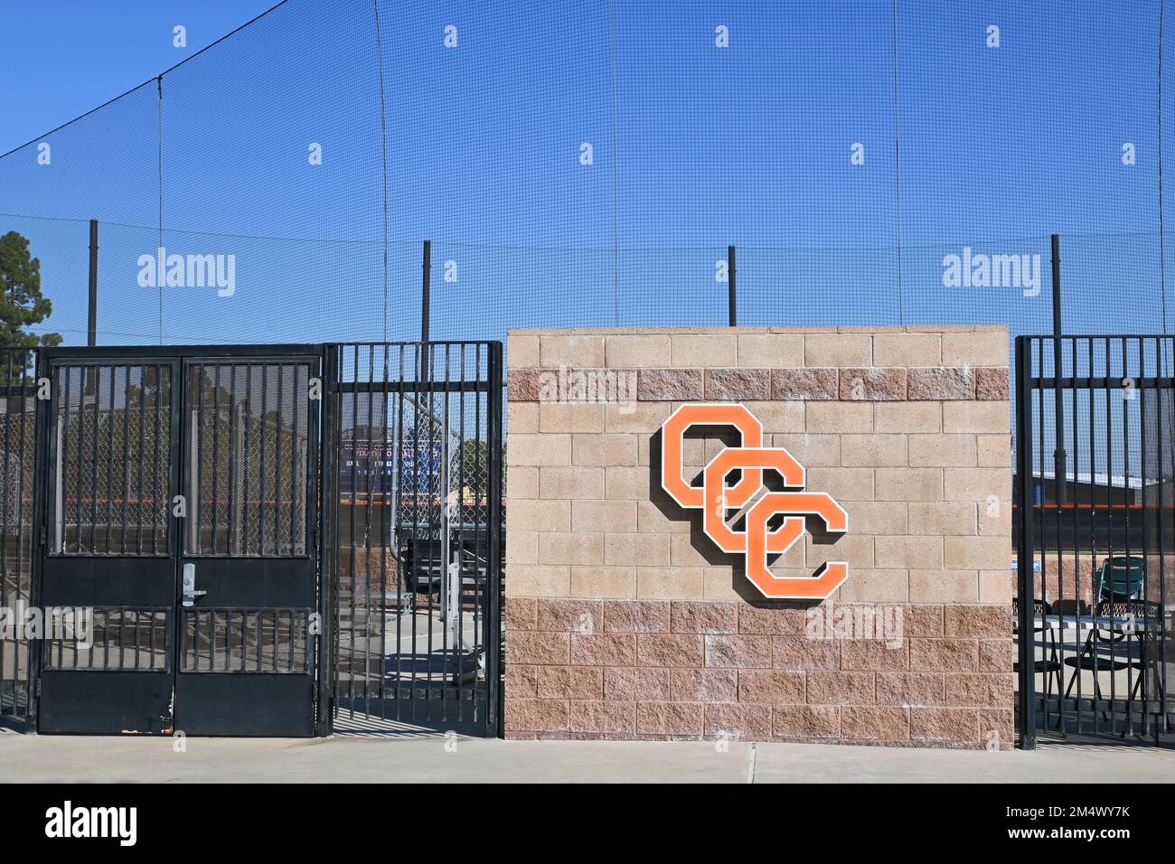COSTA MESA, CALIFORNIA - 19 DEC 2022: OCC, Orange Coast College ...