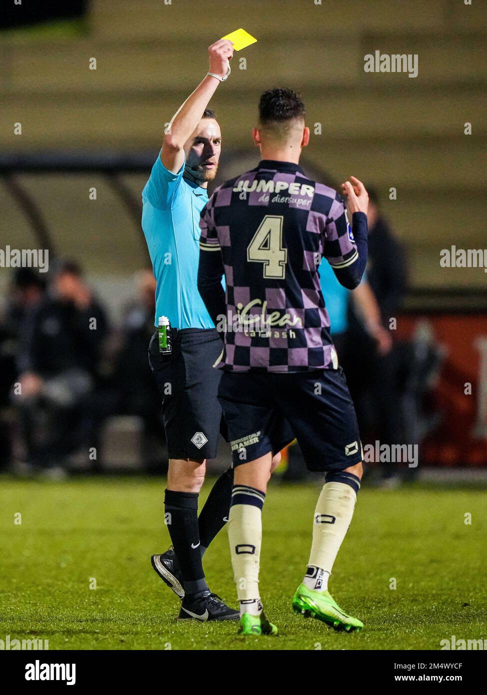 Rotterdam - Referee Edwin van de Graaf gives Jose Fontan of Go Ahead ...