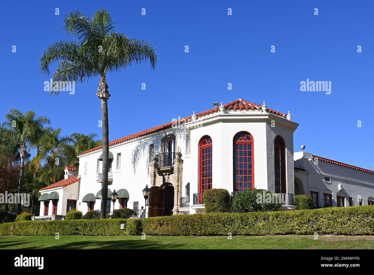 FULLERTON, CALIFORNIA - 21 DEC 2022: Muckenthaler Cultural Center, The ...