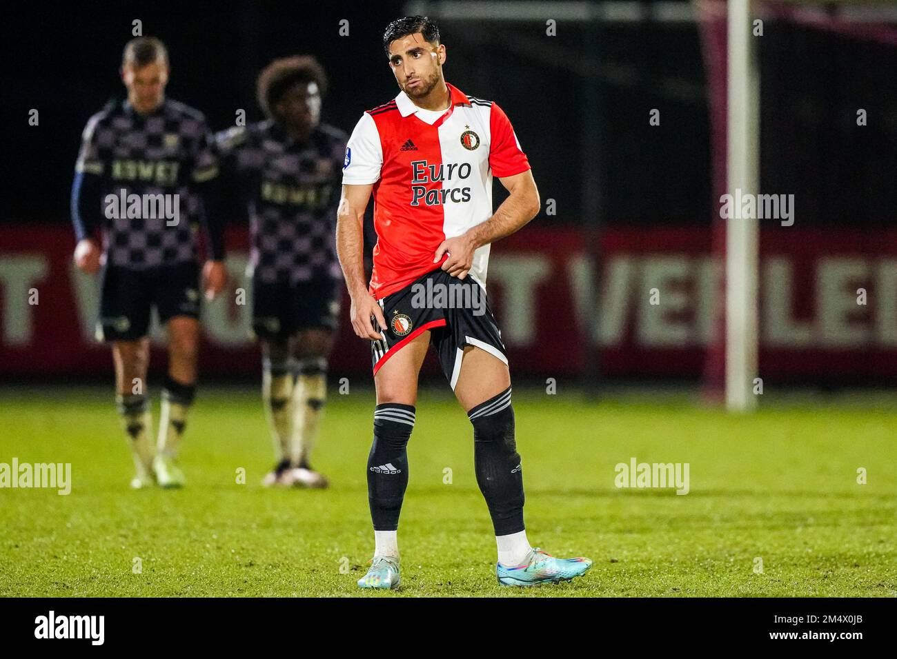 Rotterdam - Alireza Jahanbakhsh of Feyenoord reacts to the 7-4 during ...