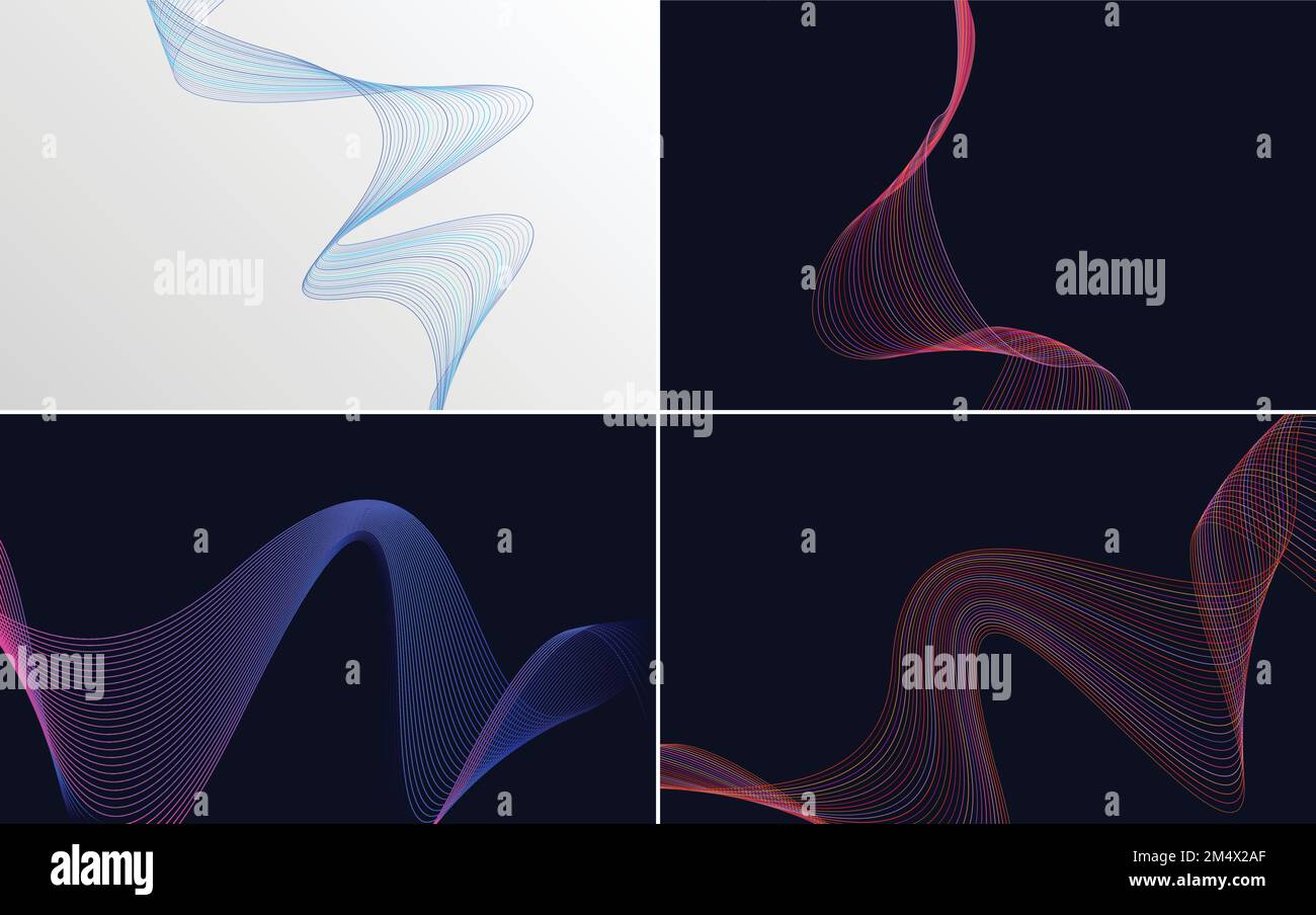 Use these vector backgrounds to add a unique touch to your design Stock ...