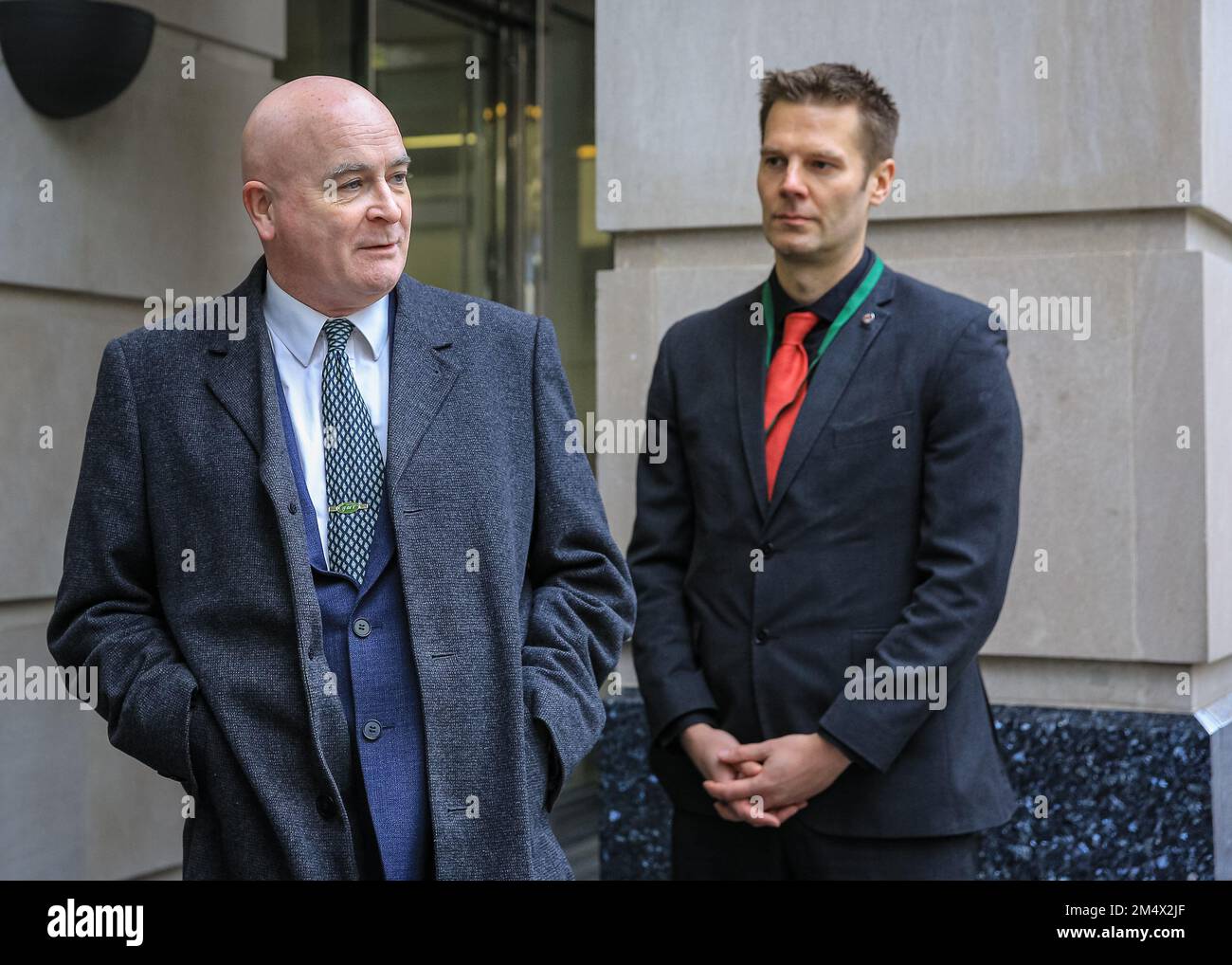 Mick Lynch, General Secretary of the National Union of Rail, Maritime ...