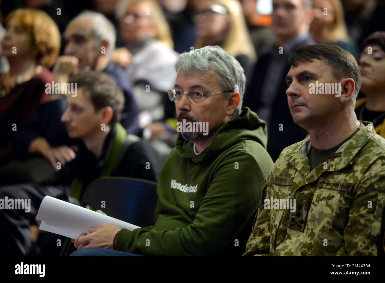 Non Exclusive: KYIV, UKRAINE - DECEMBER 22, 2022 - Minister of Culture and Information Policy of ...