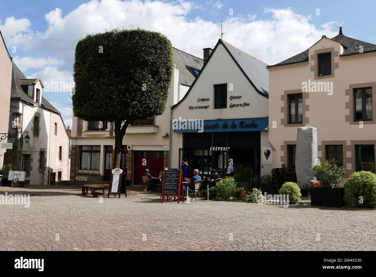 La Ferte-Bernard, Old town, Morbihan, Bretagne, Brittany, France ...