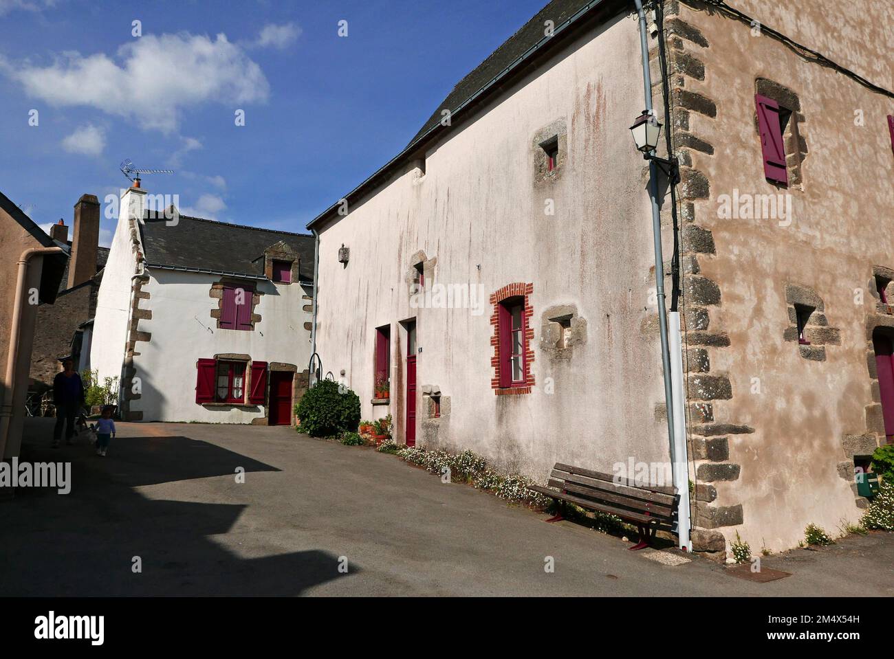La Ferte-Bernard, Old town, Morbihan, Bretagne, Brittany, France ...