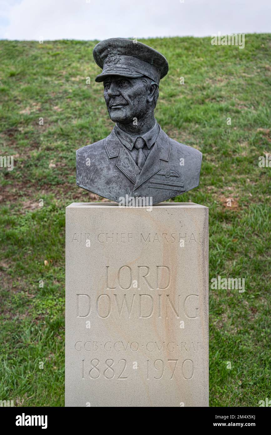 Bust of Battle of Britain RAF Leader Air Chief Marshal Lord Hugh ...