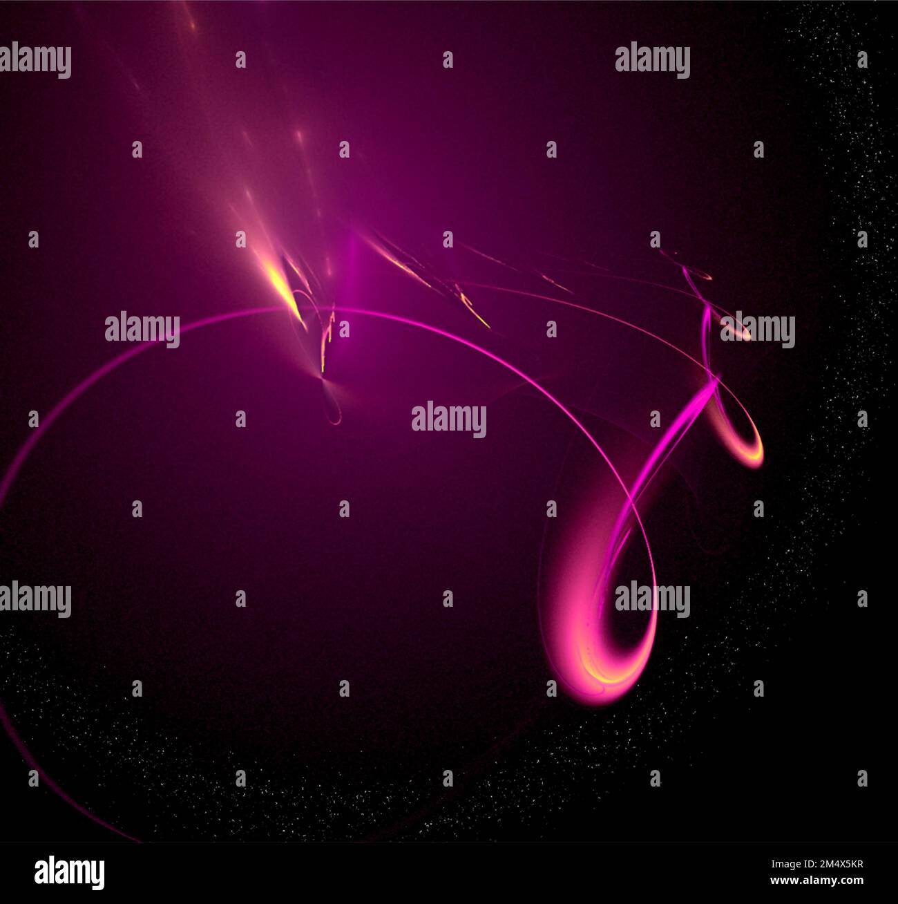 bright purple red abstract pattern on black, color digital graphics ...