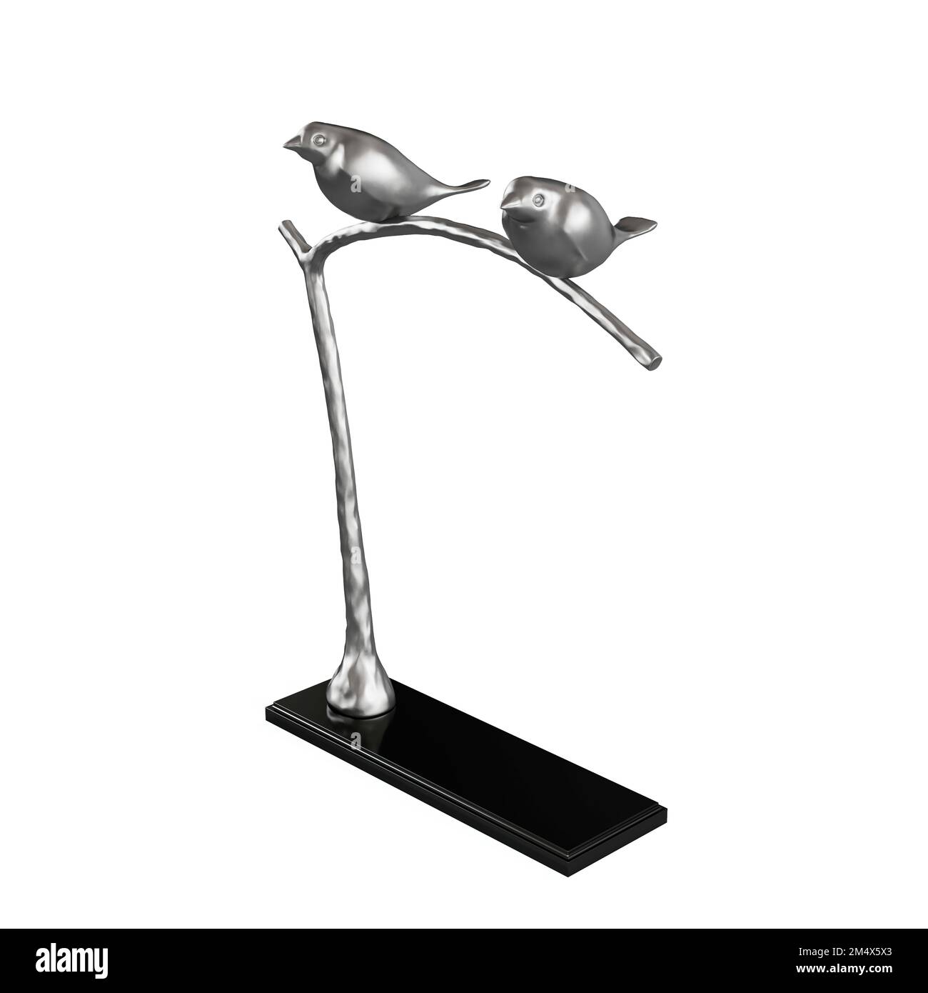 Statue and the birds Cut Out Stock Images & Pictures - Alamy