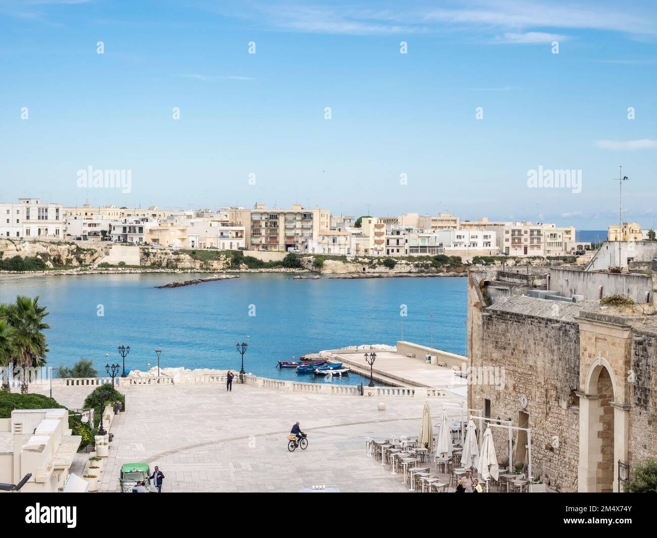 The Harbour, Otranto, Apulia, Puglia, Italy Stock Photo - Alamy