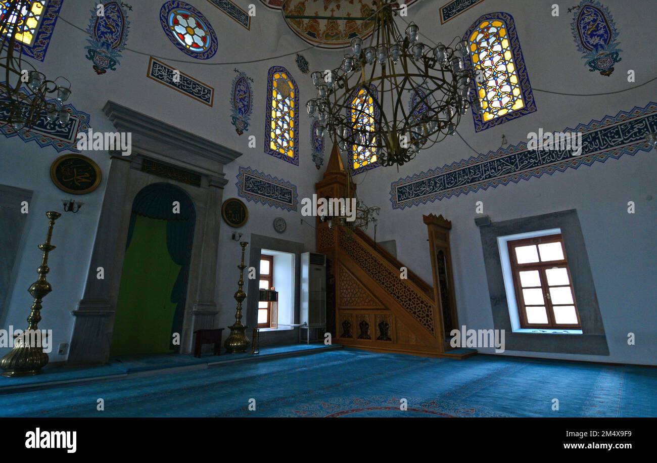 Located in Istanbul, Turkey, the Sepsefa Hatun Mosque was built in 1787 ...