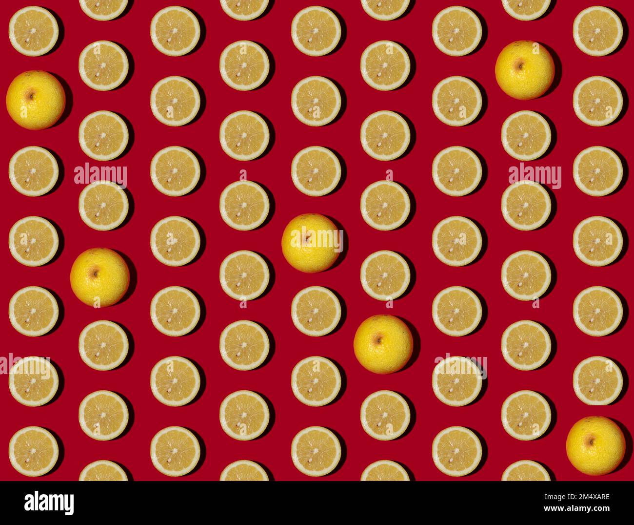 Lemon cross section pattern hi-res stock photography and images - Alamy