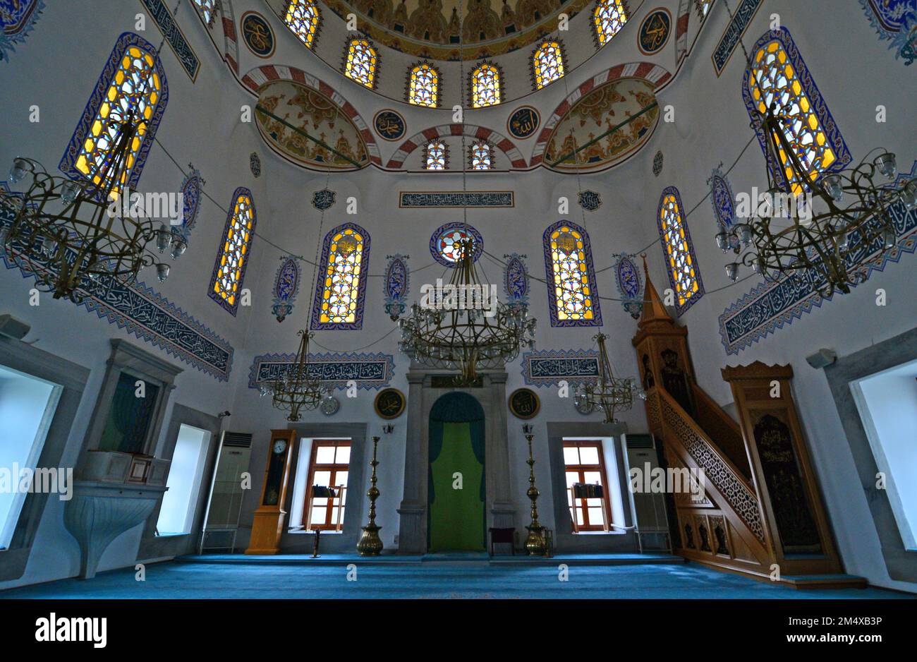 Located in Istanbul, Turkey, the Sepsefa Hatun Mosque was built in 1787 ...