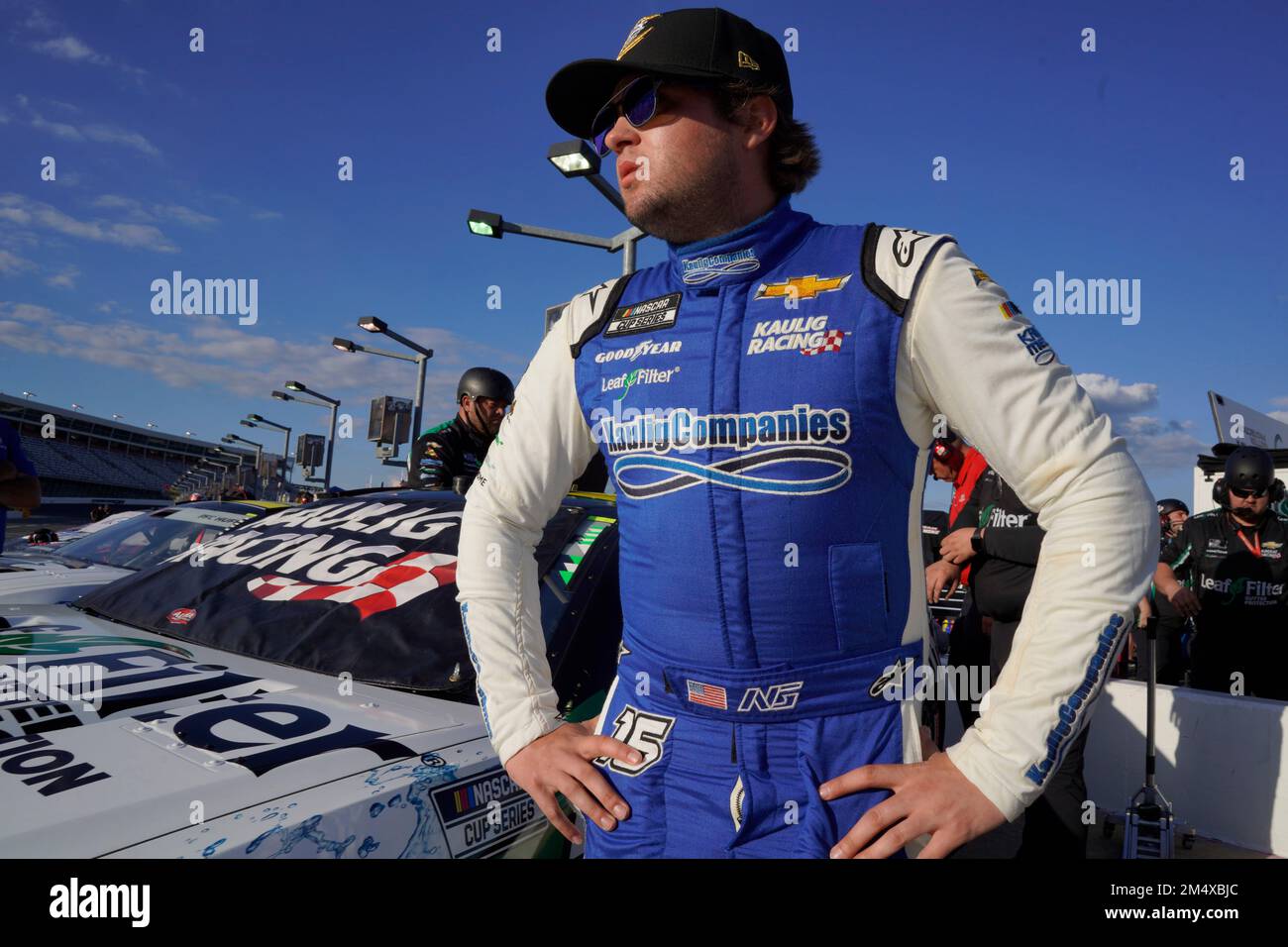 Noah Gragson takes to the track to practice for the Coca-Cola 600 at ...