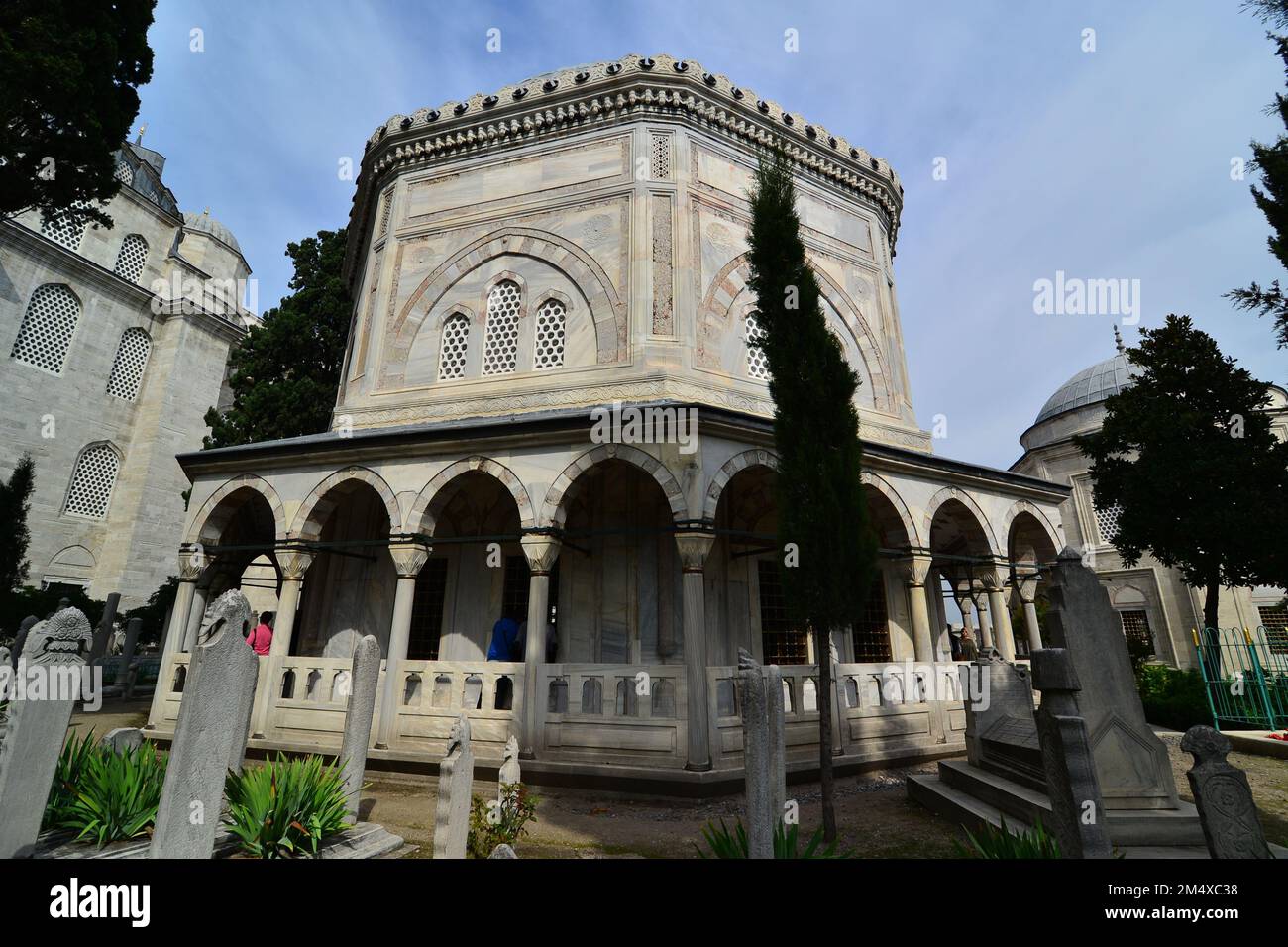Kanuni Sultan Suleyman Tomb in Istanbul, Turkey Stock Photo - Alamy