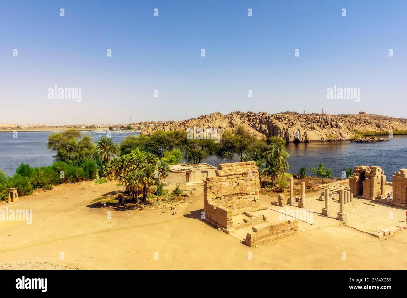 Egypt, Aswan Governorate, Aswan, Philae temple complex Stock Photo - Alamy Egypt, Aswan Governorate, Aswan, Philae temple complex Stock Photo - Alamy