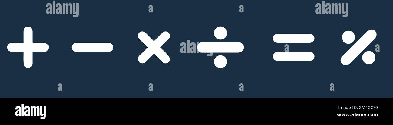 Basic mathematical symbol. Plus and minus icon set. Math symbol. equals ... Basic mathematical symbol. Plus and minus icon set. Math symbol. equals ...