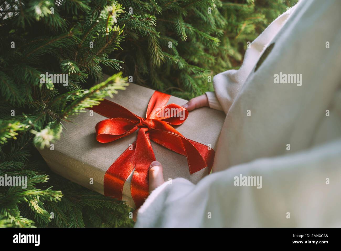 Female holding ribbon hi-res stock photography and images - Alamy