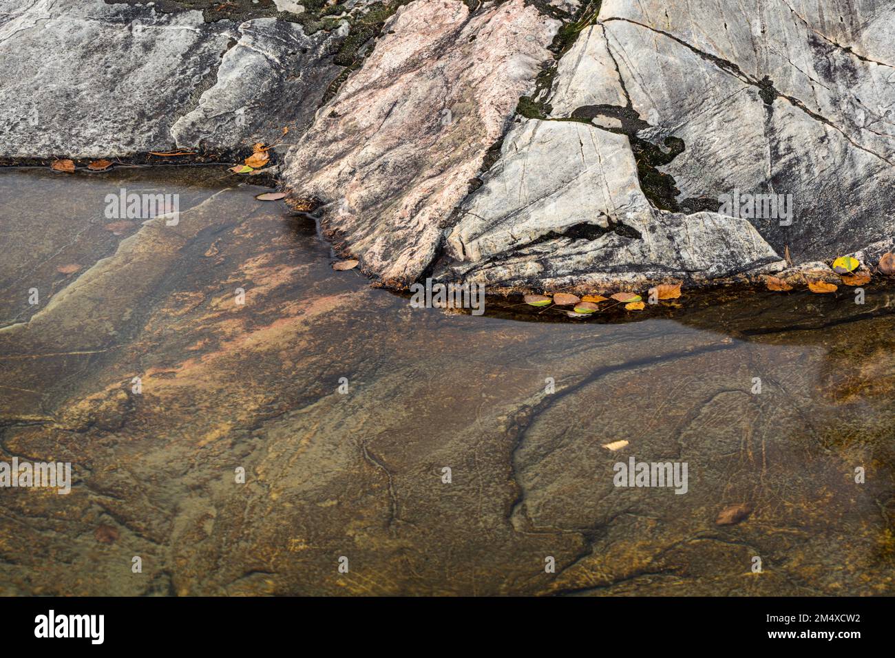 Shoreline rocks, Lake Superior, Lake Superior Provincial Park ...