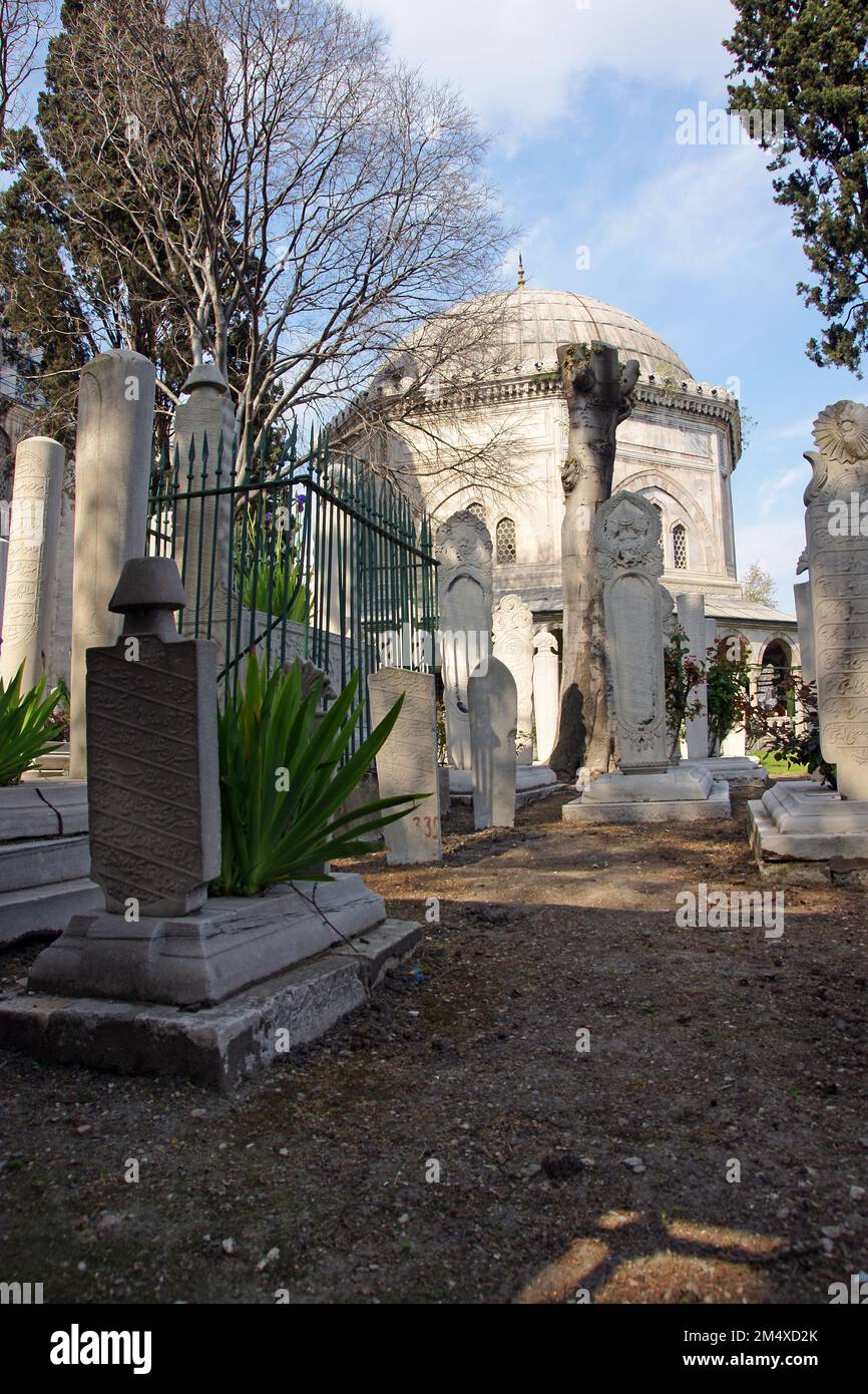 Kanuni Sultan Suleyman Tomb in Istanbul, Turkey Stock Photo - Alamy