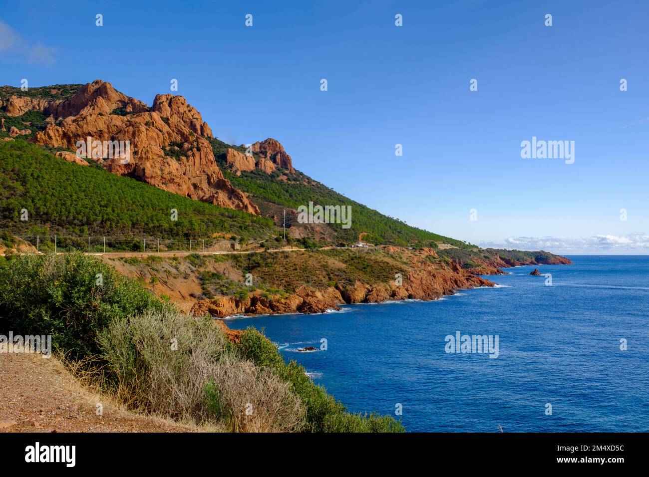 Corniche france cote d'azur hi-res stock photography and images - Alamy