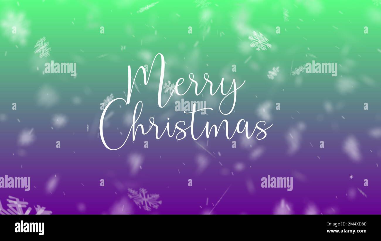 Abstract Christmas Snowflakes background. Falling Christmas snow flake ...