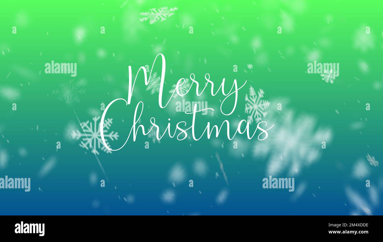 Abstract Christmas Snowflakes background. Falling Christmas snow flake ...