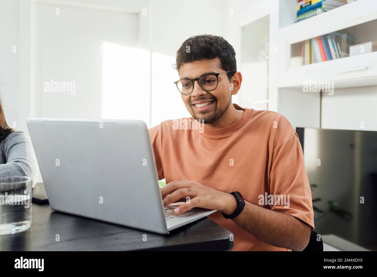 Man studying in room hi-res stock photography and images - Alamy