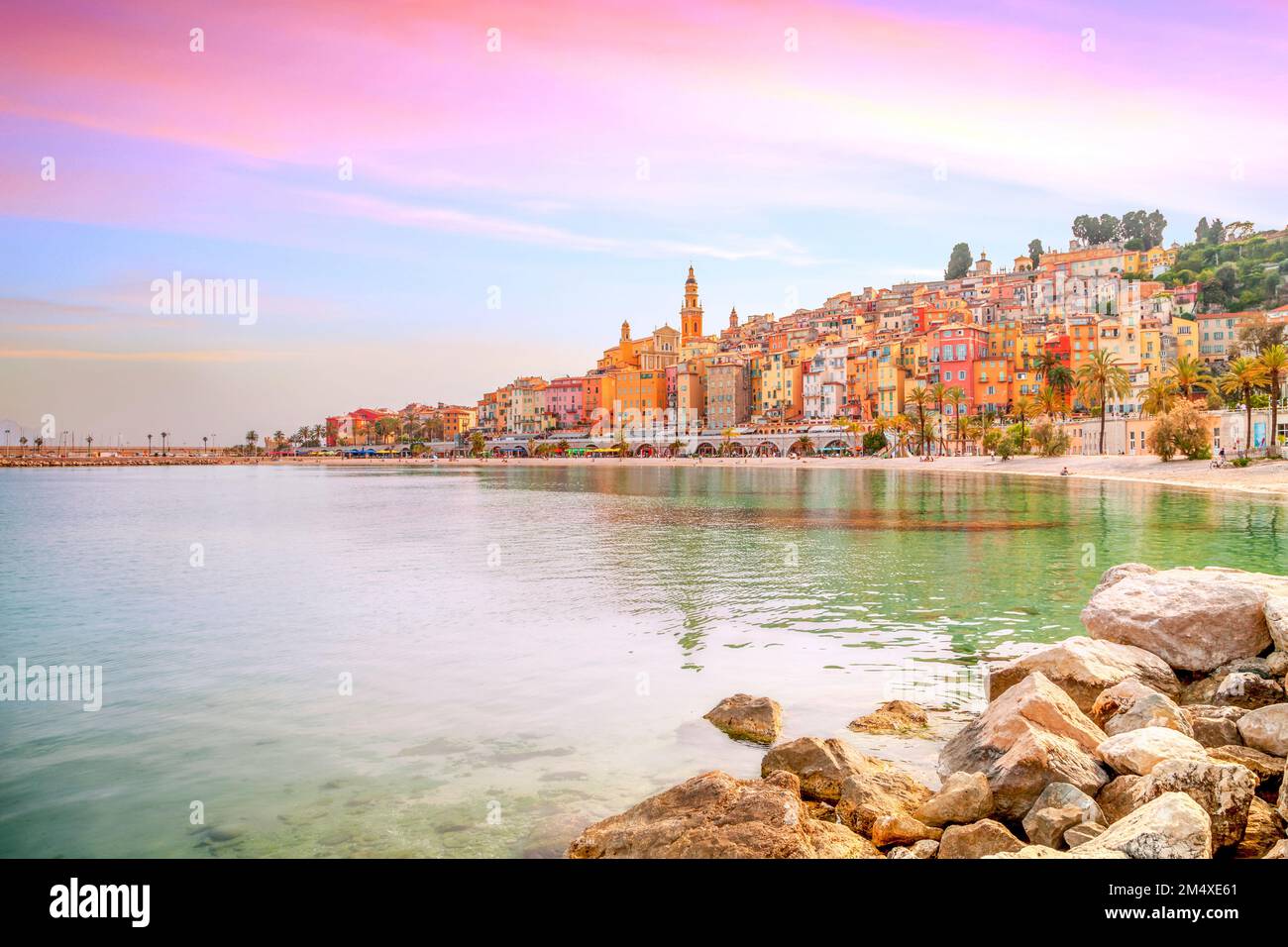 Menton french riviera alpes hi-res stock photography and images - Alamy