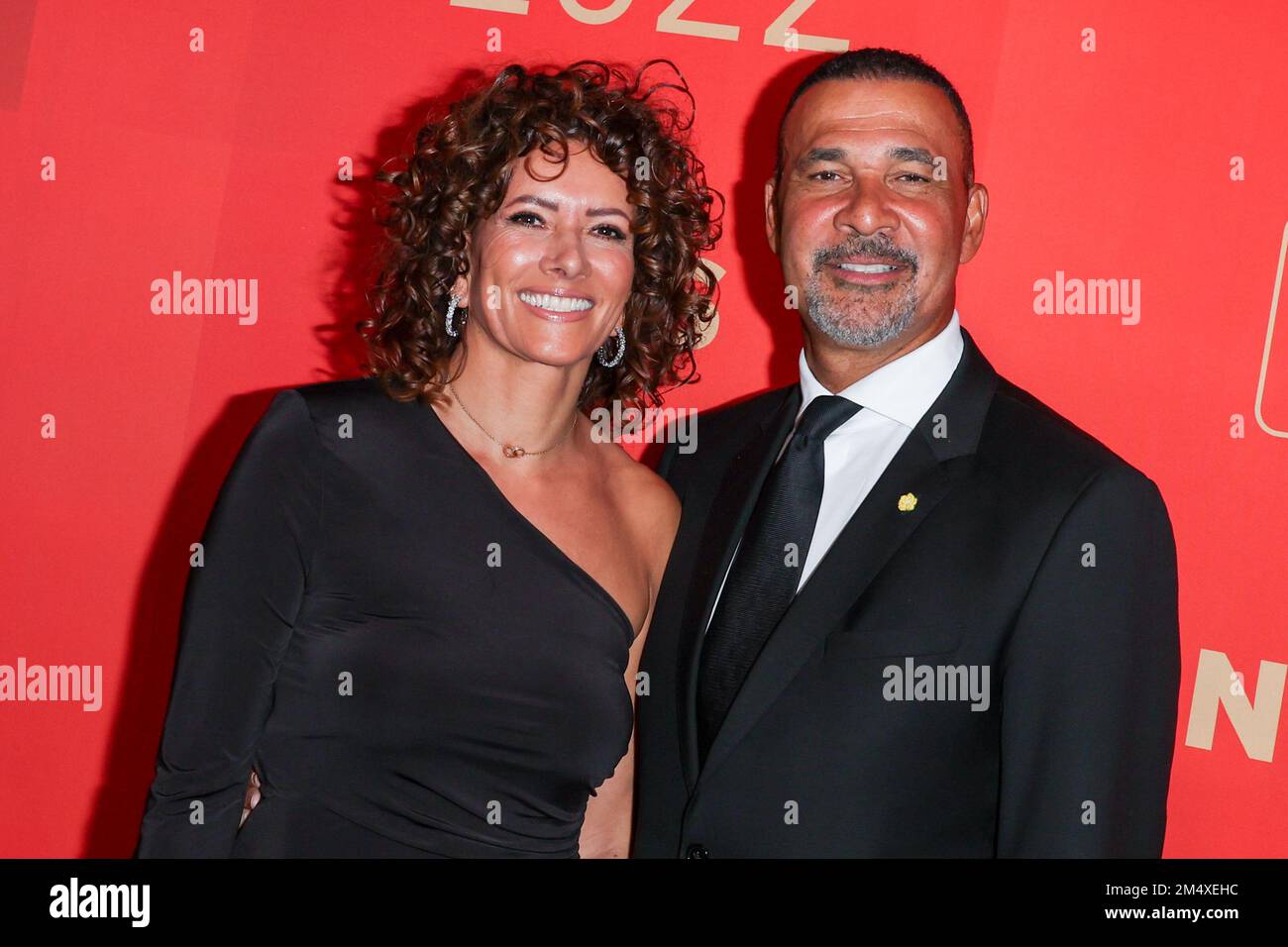 AMSTERDAM, NETHERLANDS - DECEMBER 21: Karin de Rooij and Ruud Gullit on ...