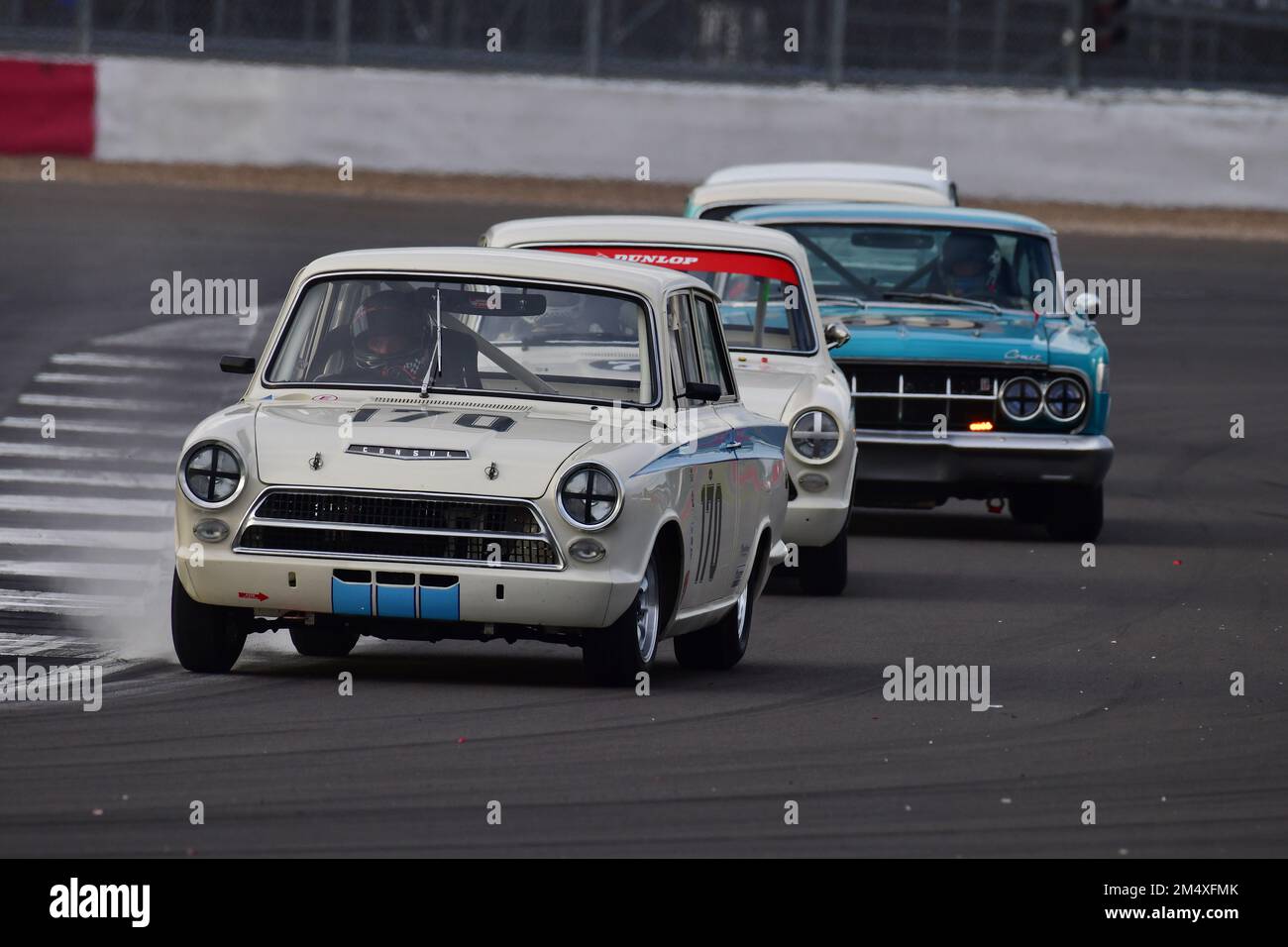 Marcus Jewell, Ben Clucas, Ford Lotus Cortina, Adrian Flux Trophy for ...