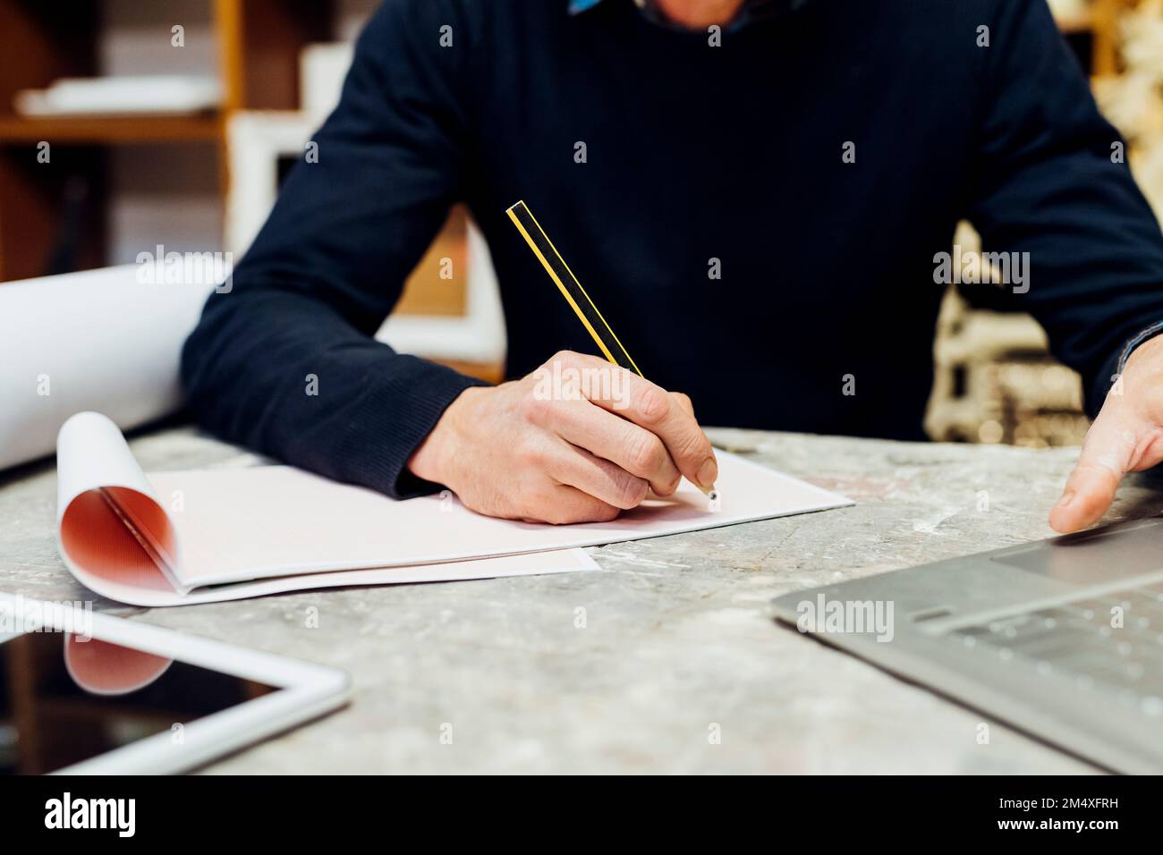 Sketching craft hi-res stock photography and images - Alamy