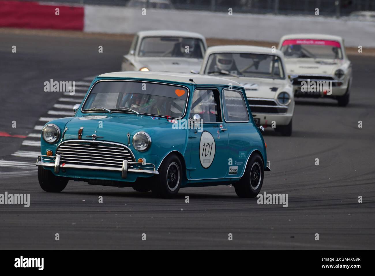 Stephen Woodrow, Alfie Woodrow, Morris Mini Cooper S, Adrian Flux ...