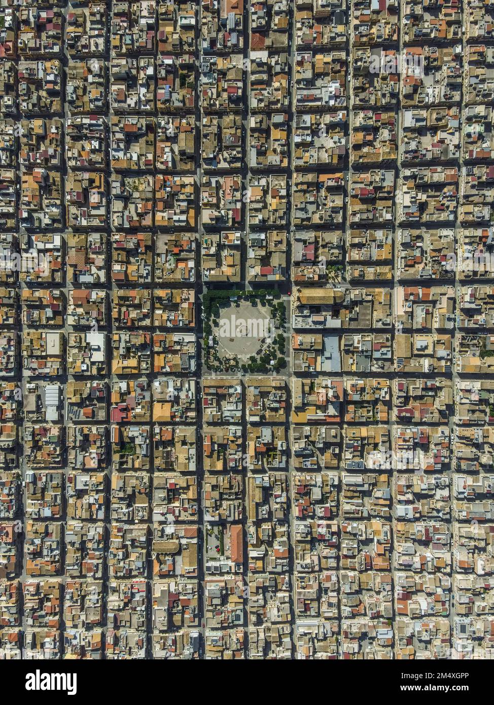 Aerial townscape town square center hi-res stock photography and images ...