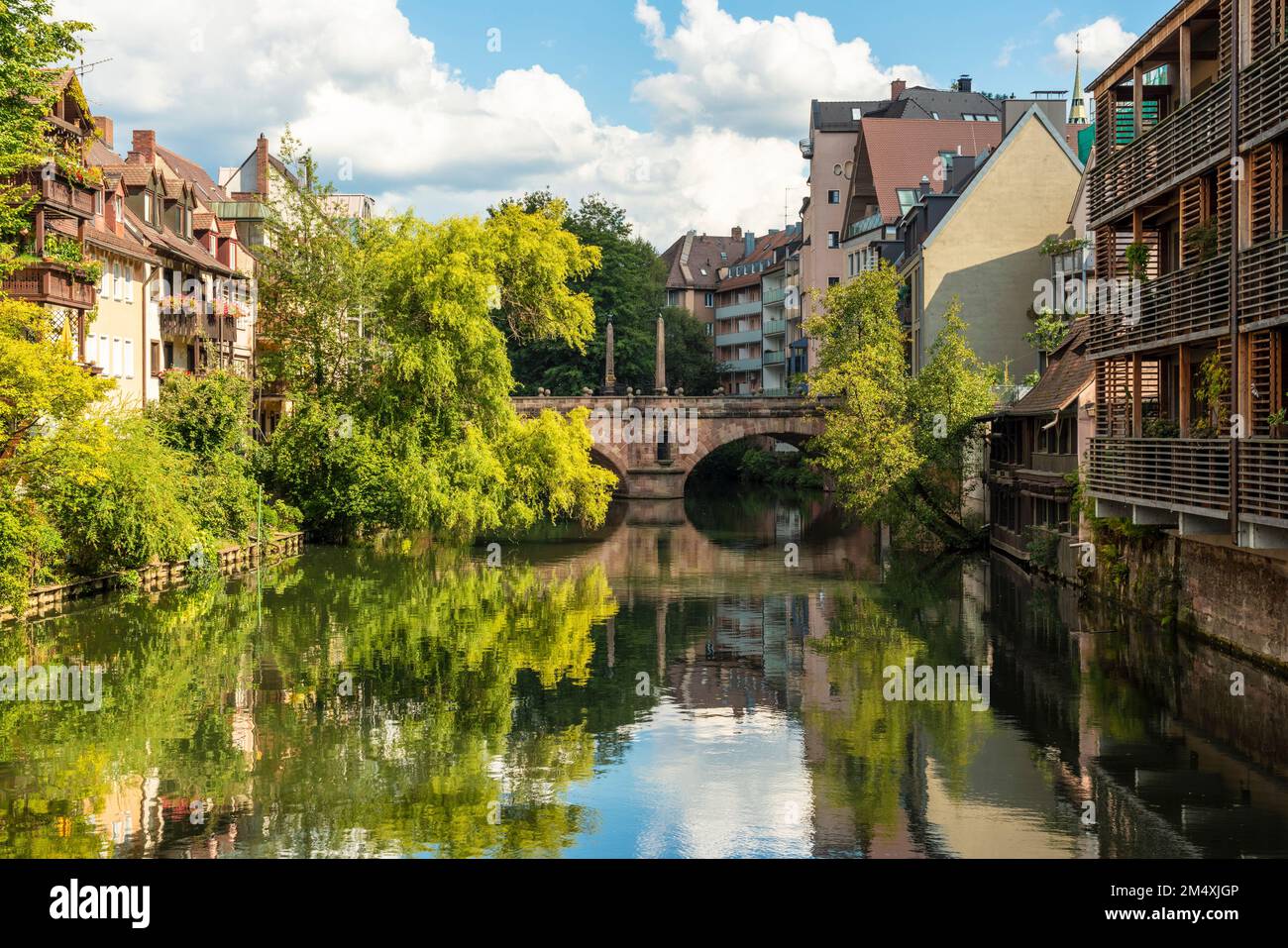 Pegnitz river nuremberg historical town hi-res stock photography and ...
