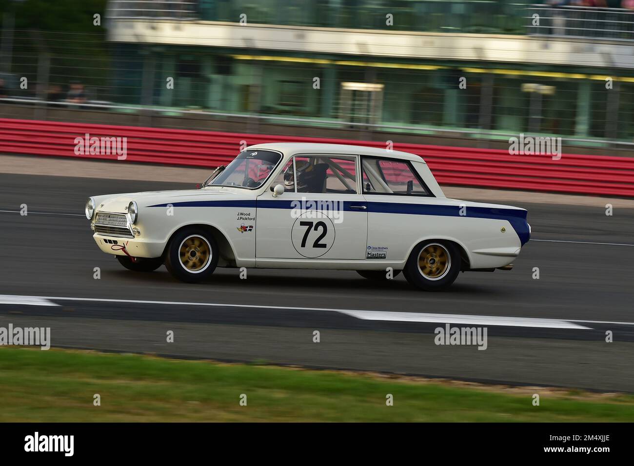 Jon Wood, James Pickford, Ford Lotus Cortina, Adrian Flux Trophy for ...