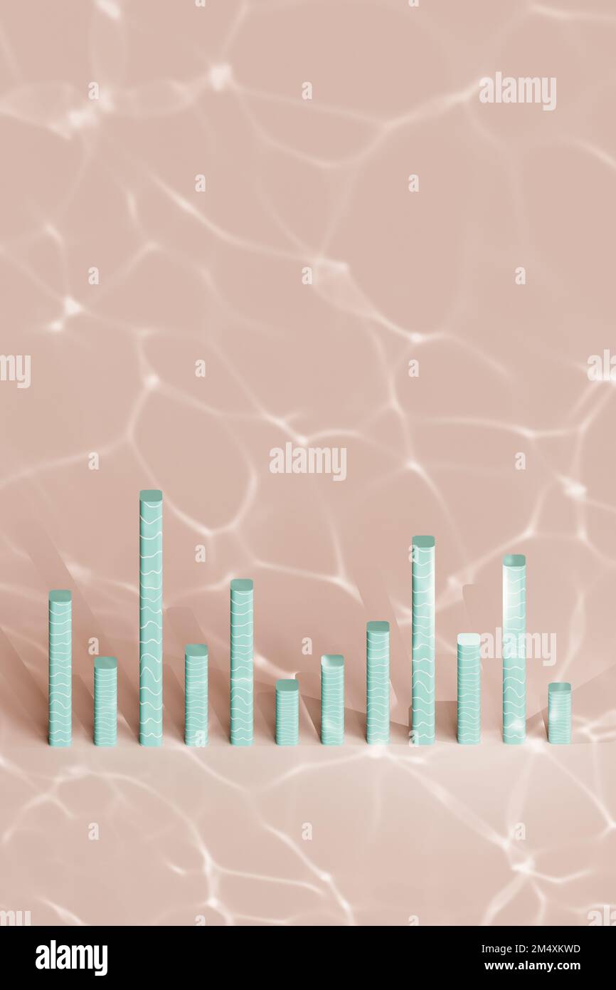 Pink bar chart hi-res stock photography and images - Alamy