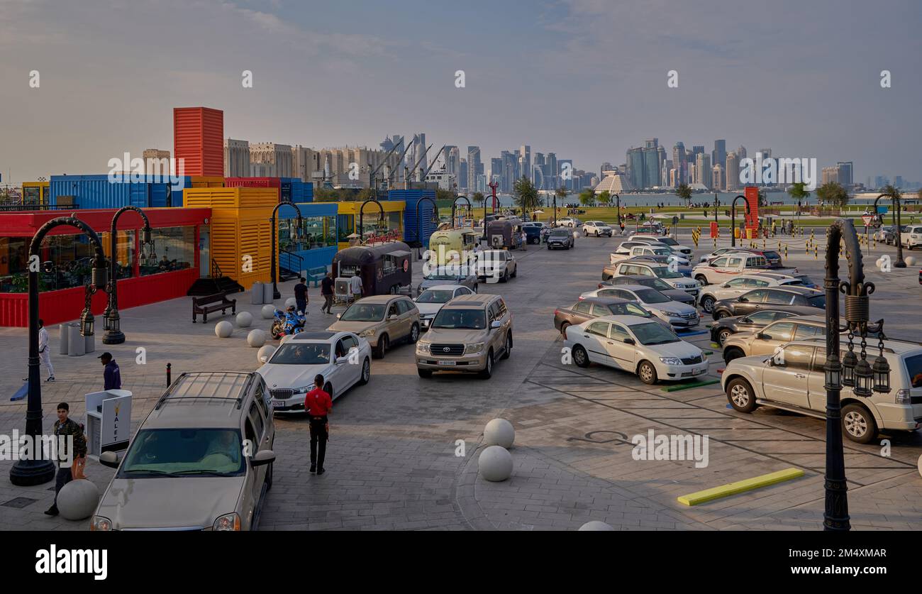 Box Park, located at old Doha Port, is a leisure destination in Qatar ...