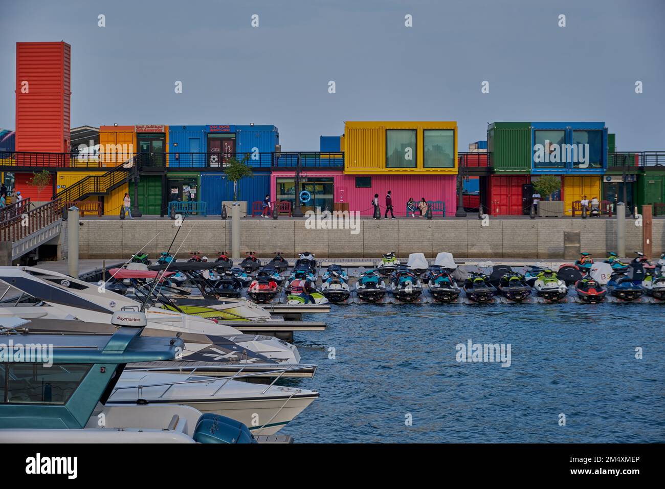 Box Park, located at the old Doha Port, is a leisure destination in ...