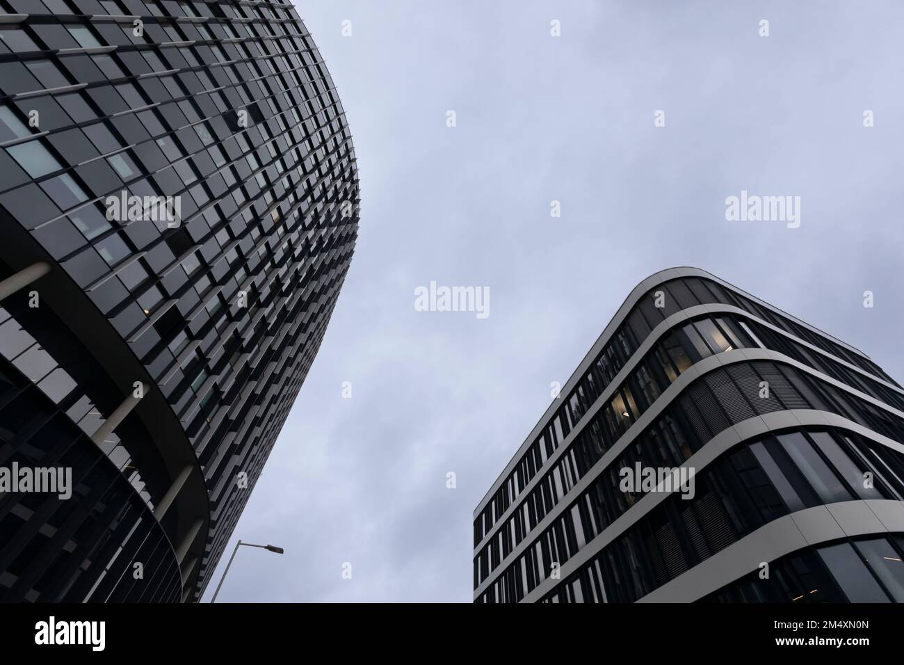 Austria, Styria, Graz, Two modern office buildings Stock Photo - Alamy