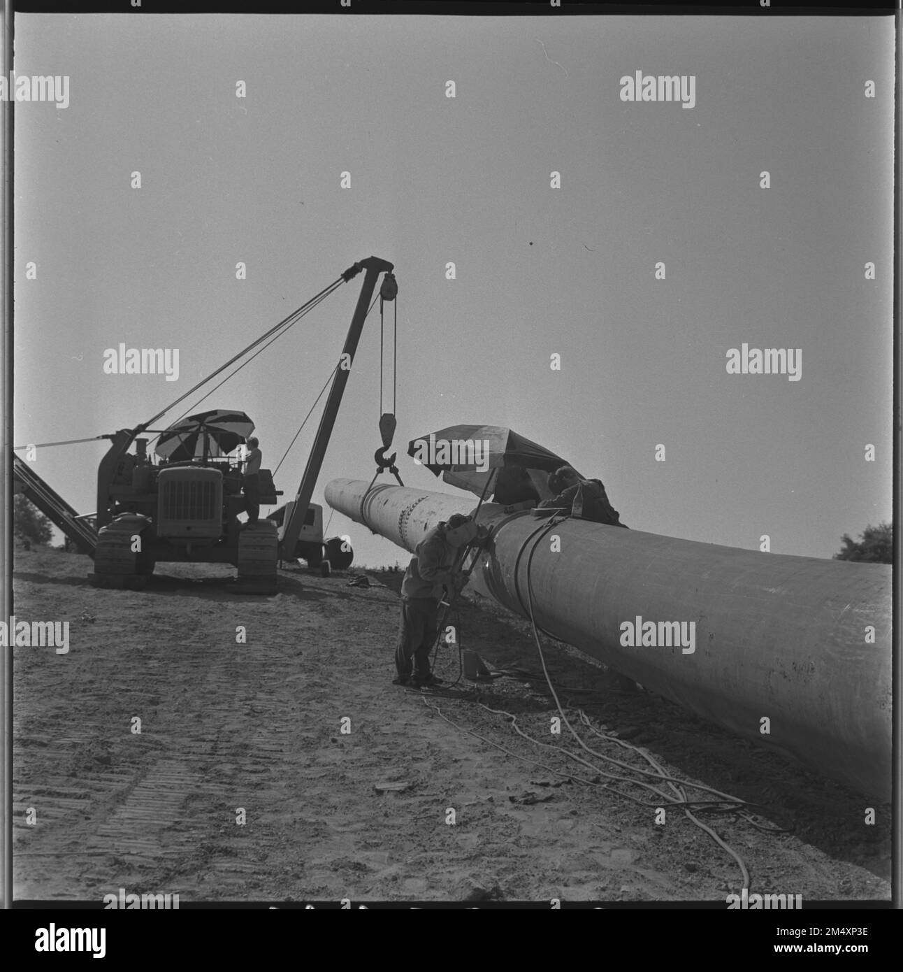 ***AUGUST 31, 1981 FILE PHOTO*** From the construction of the transit ...