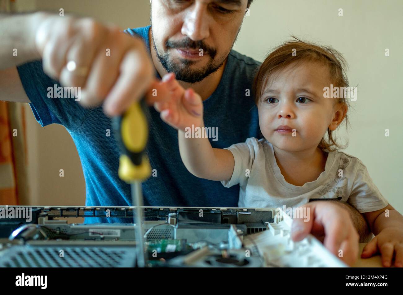 Father of computer hi-res stock photography and images - Alamy