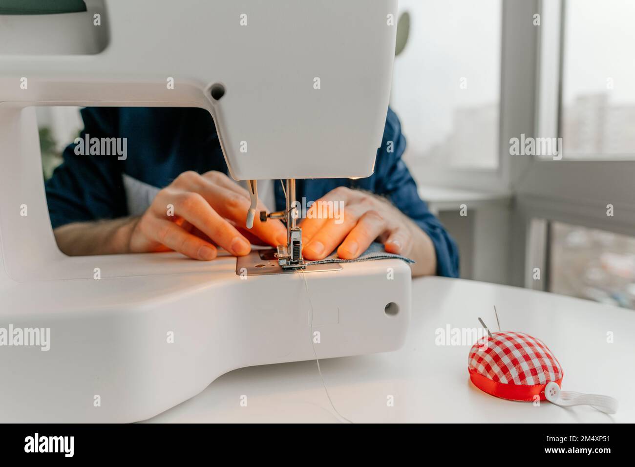 Circular sewing machine hi-res stock photography and images - Alamy
