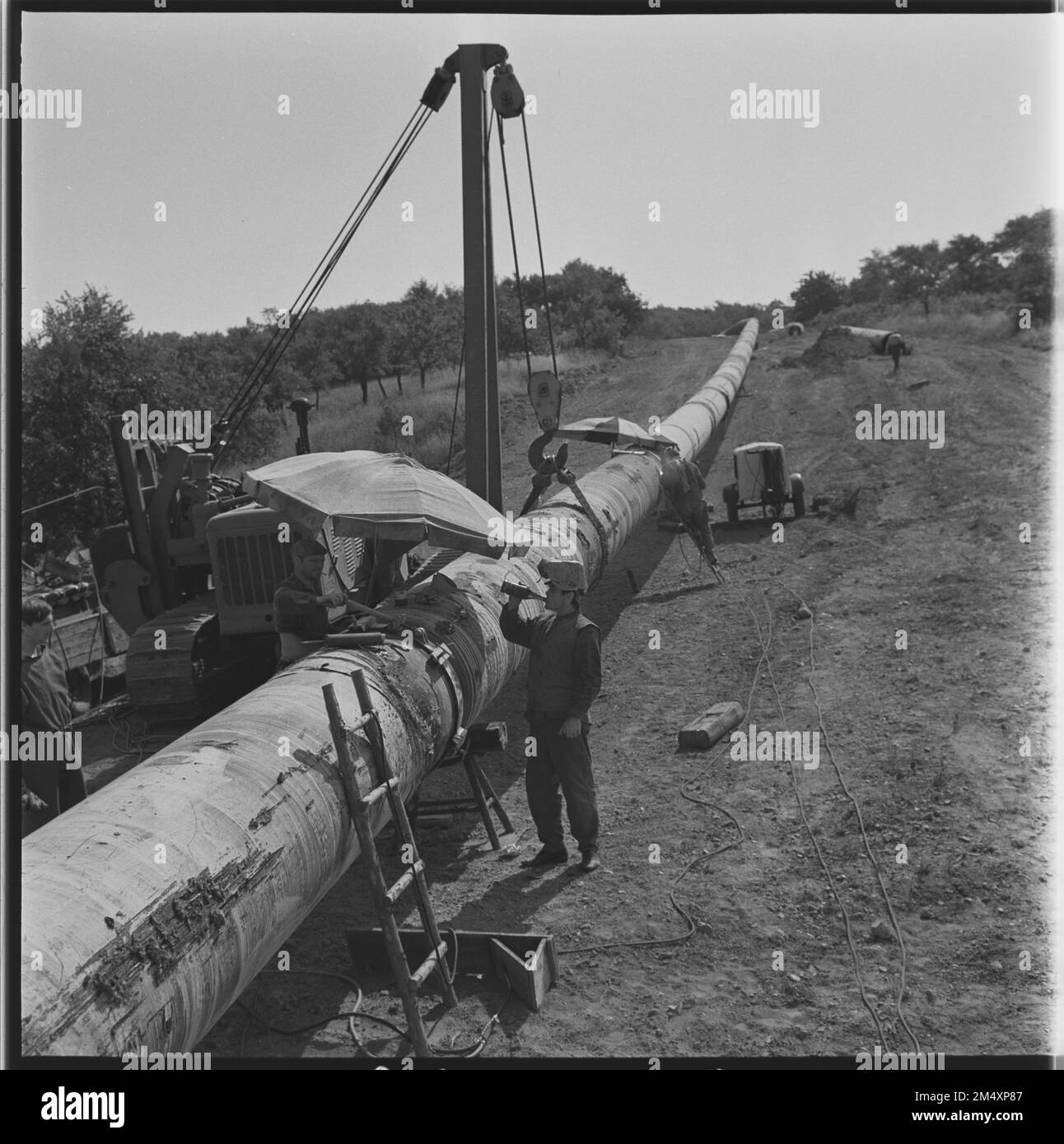 ***AUGUST 31, 1981 FILE PHOTO*** From the construction of the transit ...