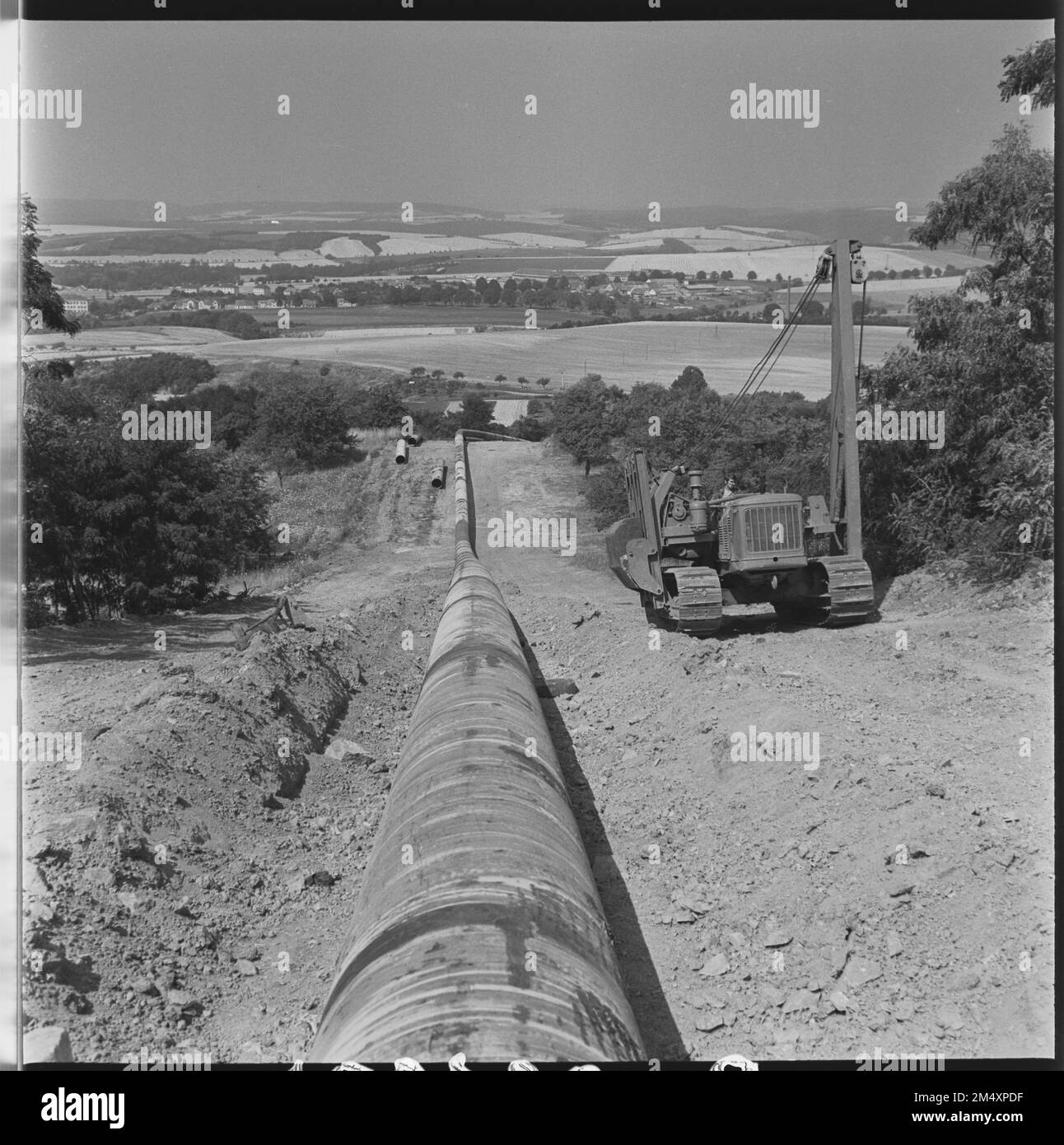 ***AUGUST 31, 1981 FILE PHOTO*** From the construction of the transit ...