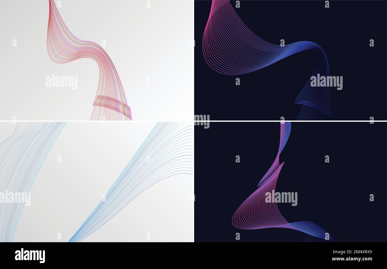 Use these vector backgrounds to create engaging presentations Stock ...