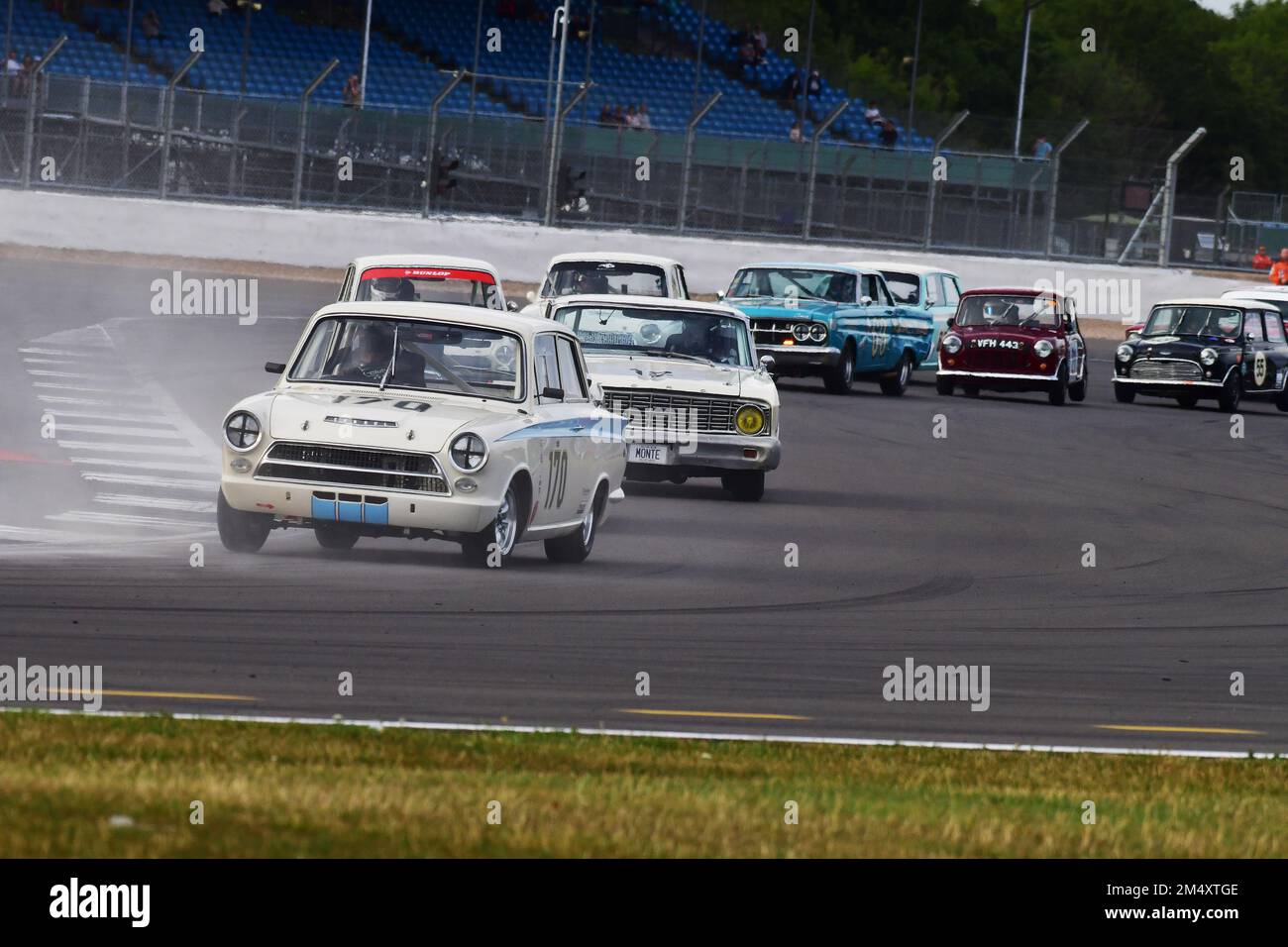 Marcus Jewell, Ben Clucas, Ford Lotus Cortina, Adrian Flux Trophy for ...