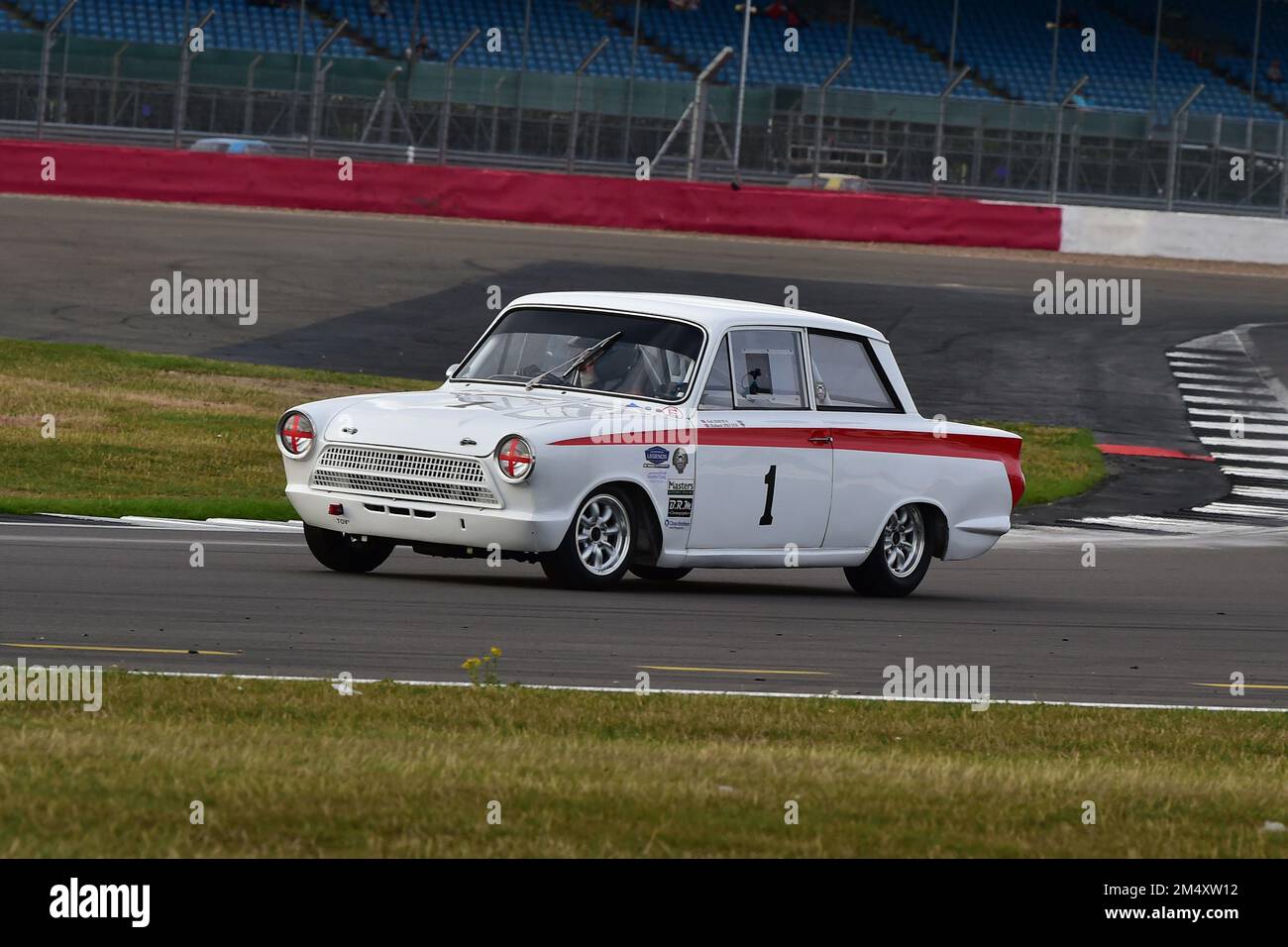 Richard Dutton, Neil Brown, Ford Lotus Cortina, Adrian Flux Trophy for ...
