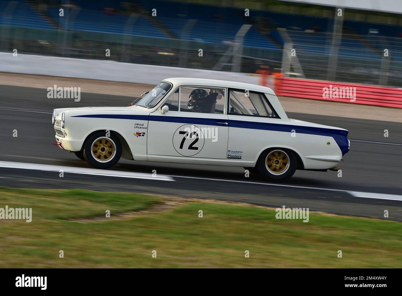 Jon Wood, James Pickford, Ford Lotus Cortina, Adrian Flux Trophy for ...