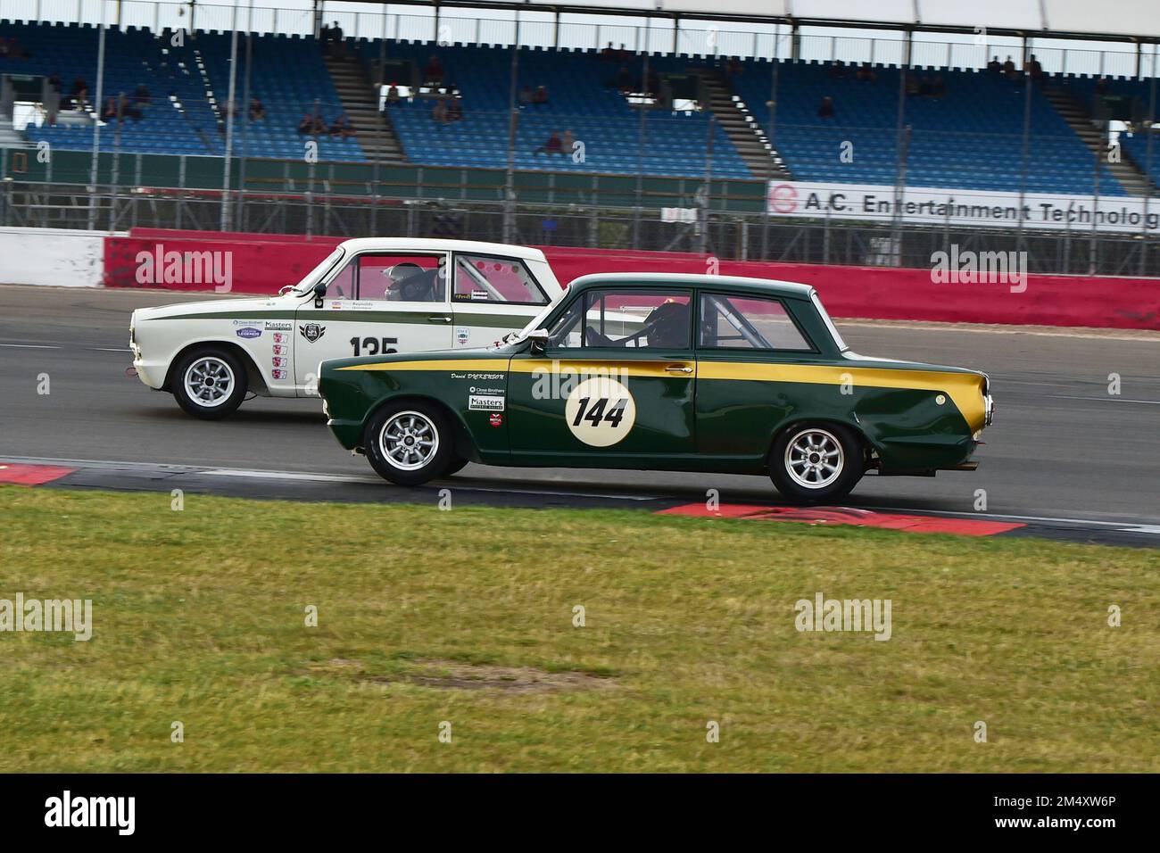 Peter Reynolds, Daniel Quintero, Ford Lotus Cortina, David Dickenson ...